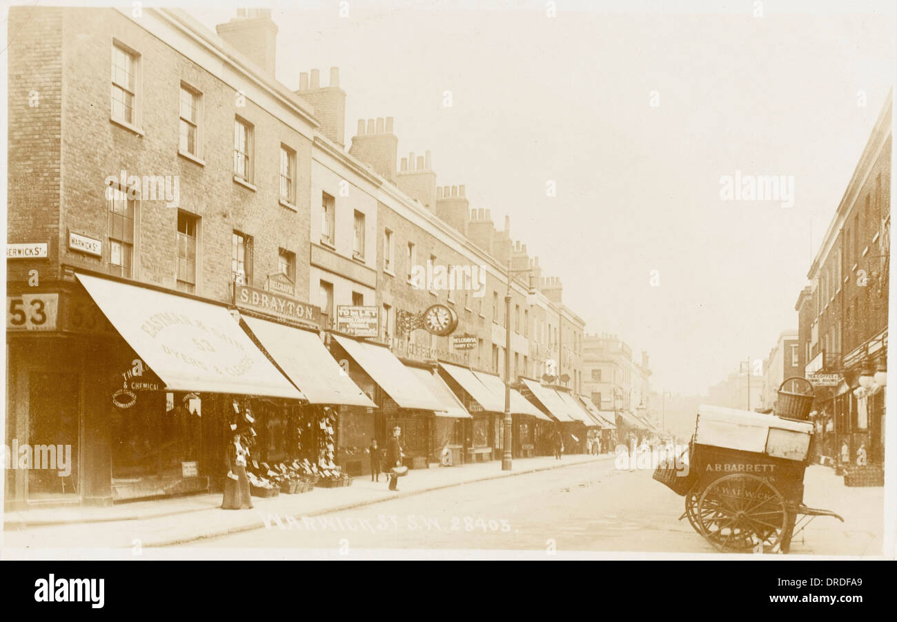 Warwick street london hi-res stock photography and images - Alamy