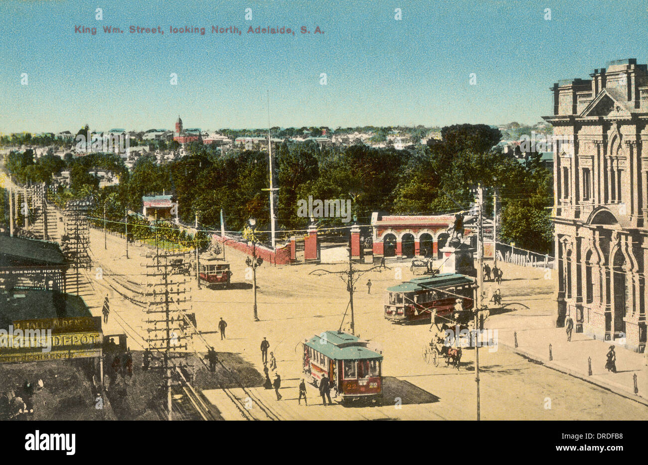 King William Street, Adelaide, Australia Stock Photo - Alamy