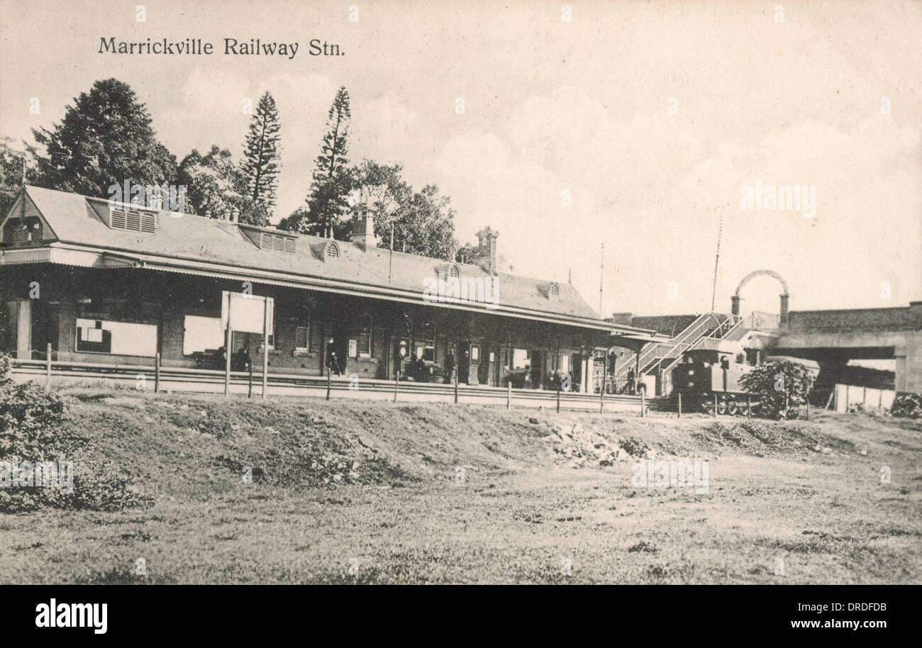 Marrickville railway station hi-res stock photography and images - Alamy