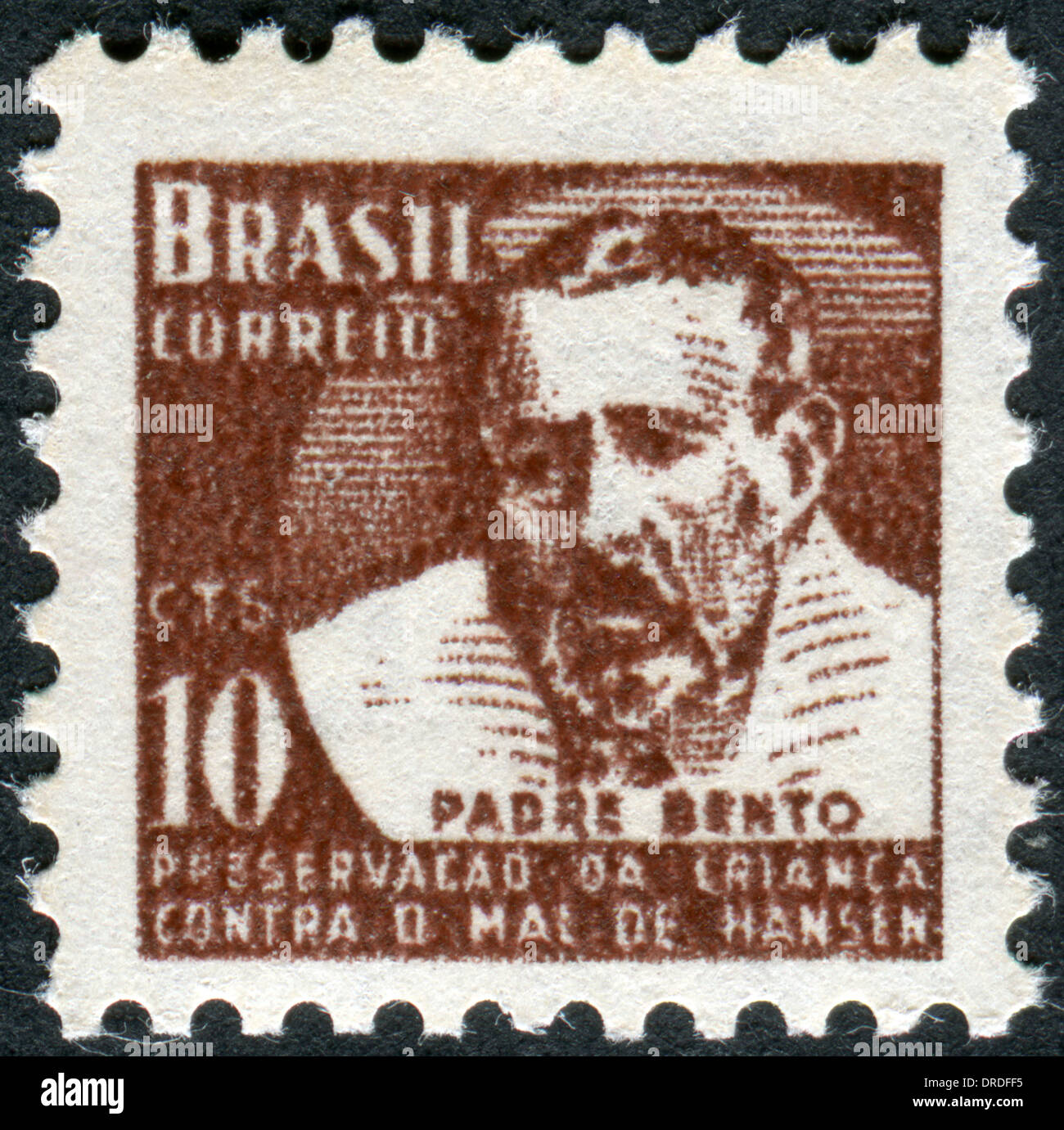 BRAZIL - CIRCA 1962: Postage stamp printed in Brazil, shows Father ... BRAZIL - CIRCA 1962: Postage stamp printed in Brazil, shows Father ...
