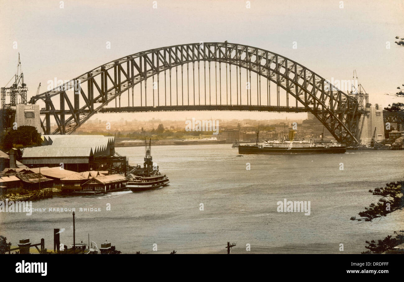 Sydney c. 1930s Stock Photo - Alamy