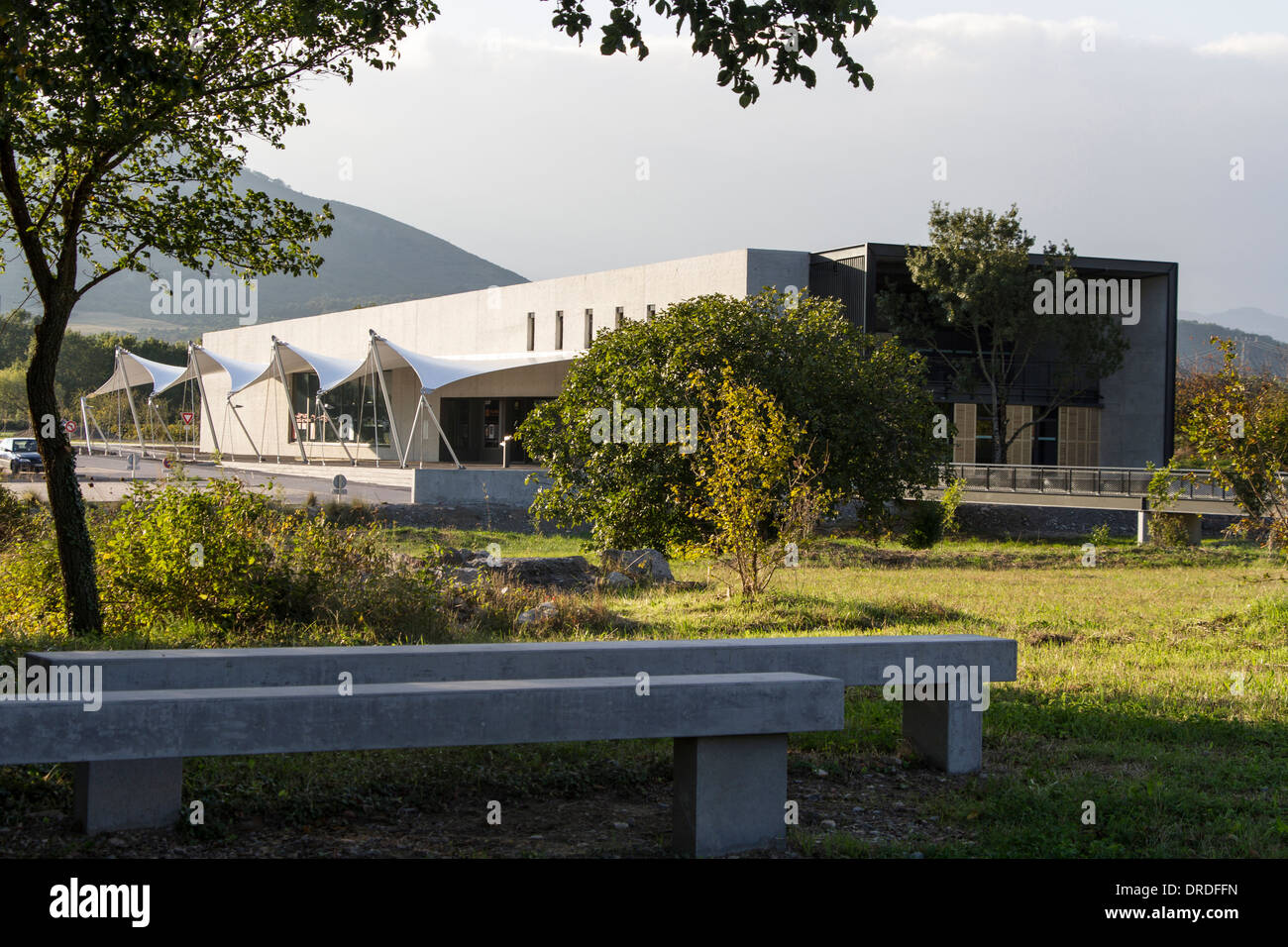 Museum, Alba la Romaine, Rhone-Alpes, France Stock Photo - Alamy