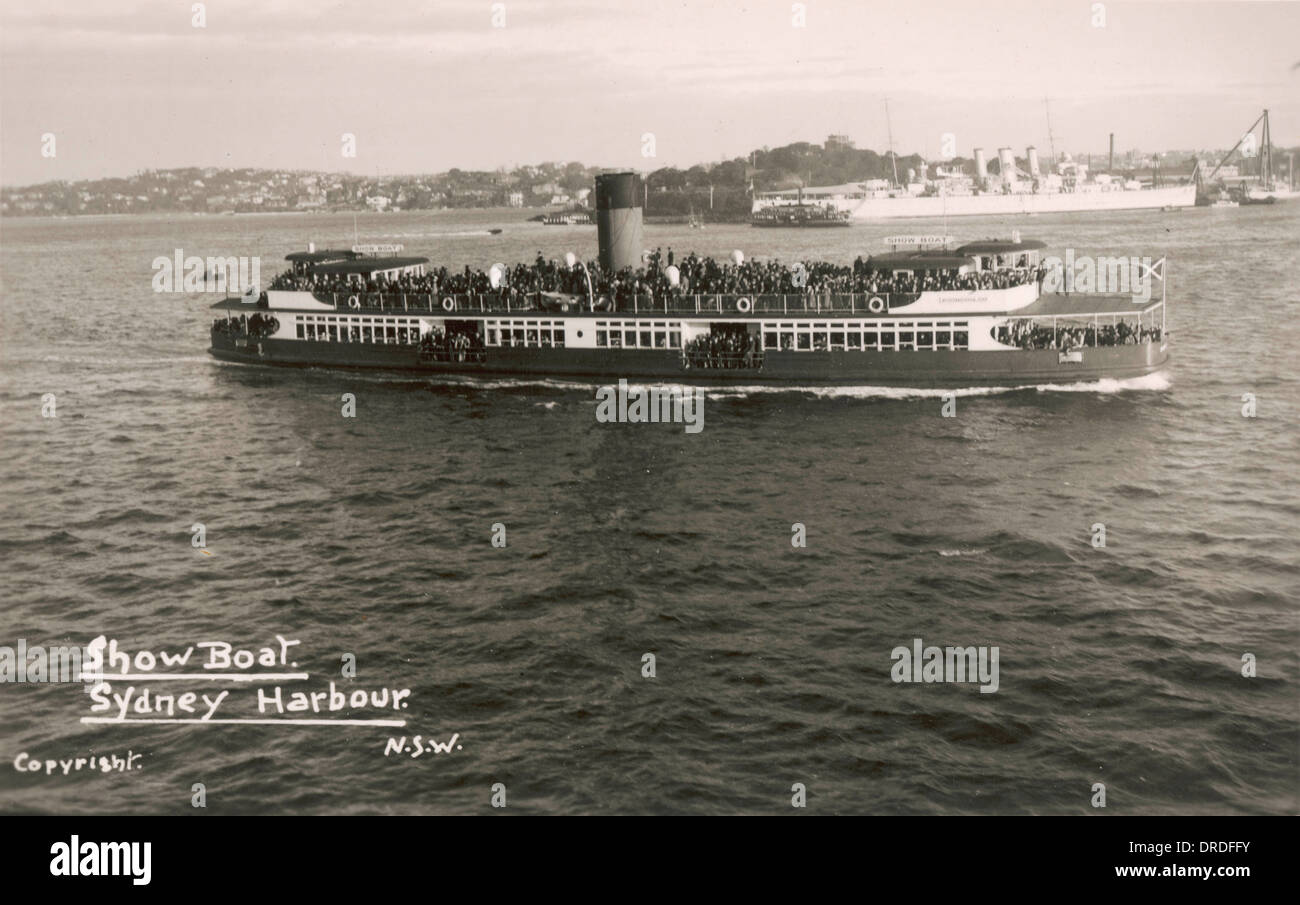 County class cruiser tourist showboat, Sydney, Australia Stock Photo ...
