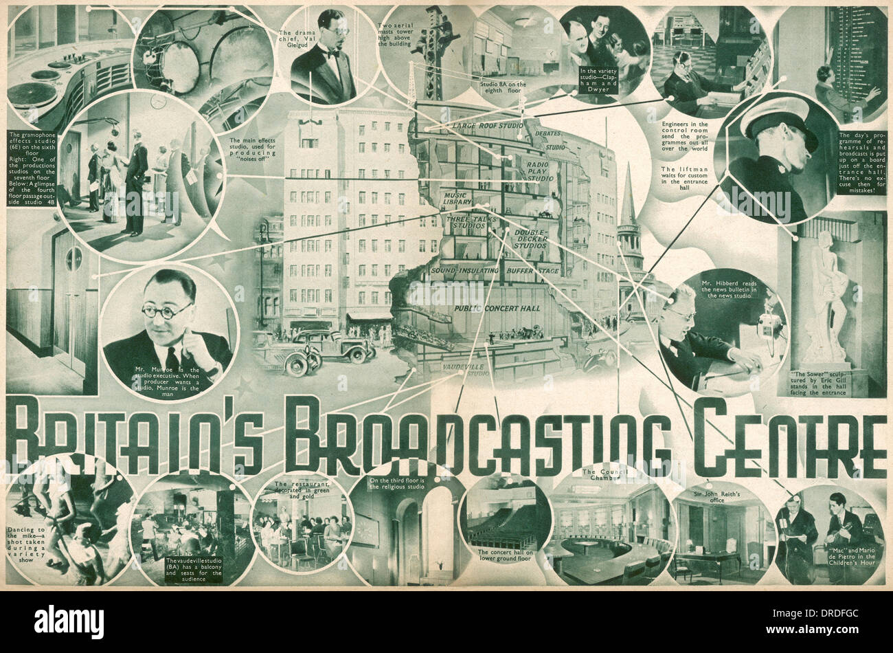 Bbc tv radio broadcasting house hi-res stock photography and images - Alamy