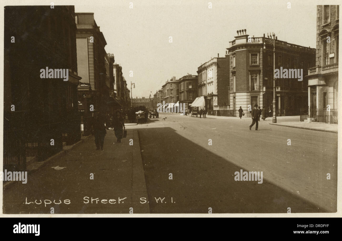 Lupus Street, Pimlico, London Stock Photo - Alamy