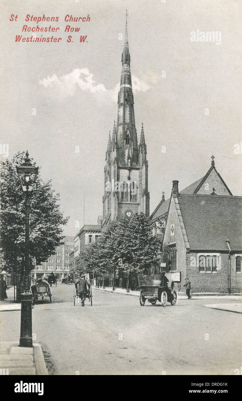 St Stephen's Church, Rochester Row, London Stock Photo - Alamy