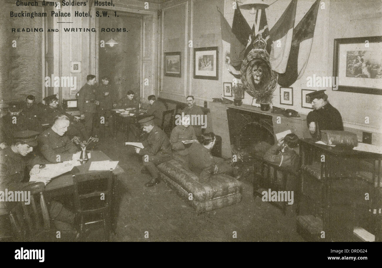 Buckingham Palace Hotel - Church Army Soldiers' Hostel Stock Photo - Alamy