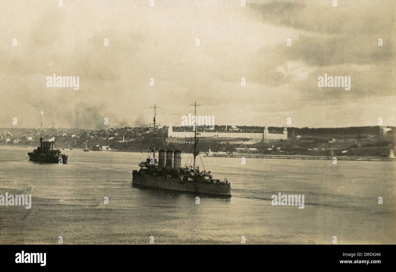 Italian pre dreadnought battleship hi-res stock photography and images ...