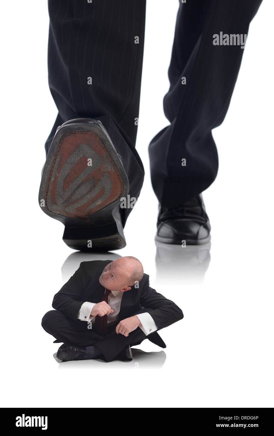 Human ducking and cover hi-res stock photography and images - Alamy