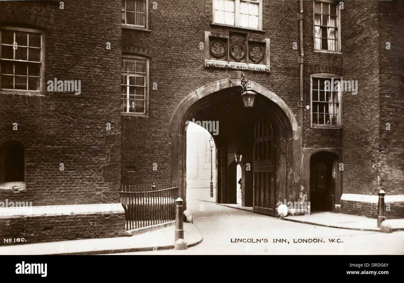 Entrance to Lincoln's Inn, London Stock Photo - Alamy