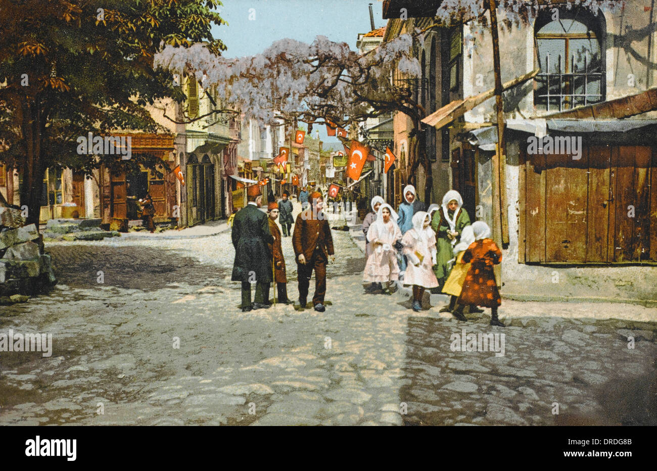 Uskudar (Scutari), Turkey - Street Scene Stock Photo - Alamy