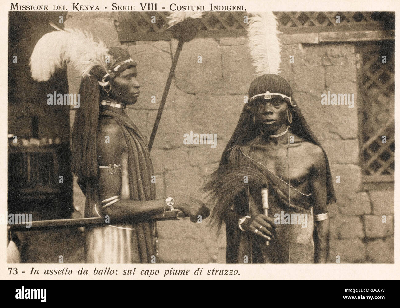 Two Kenyan Men Stock Photo - Alamy