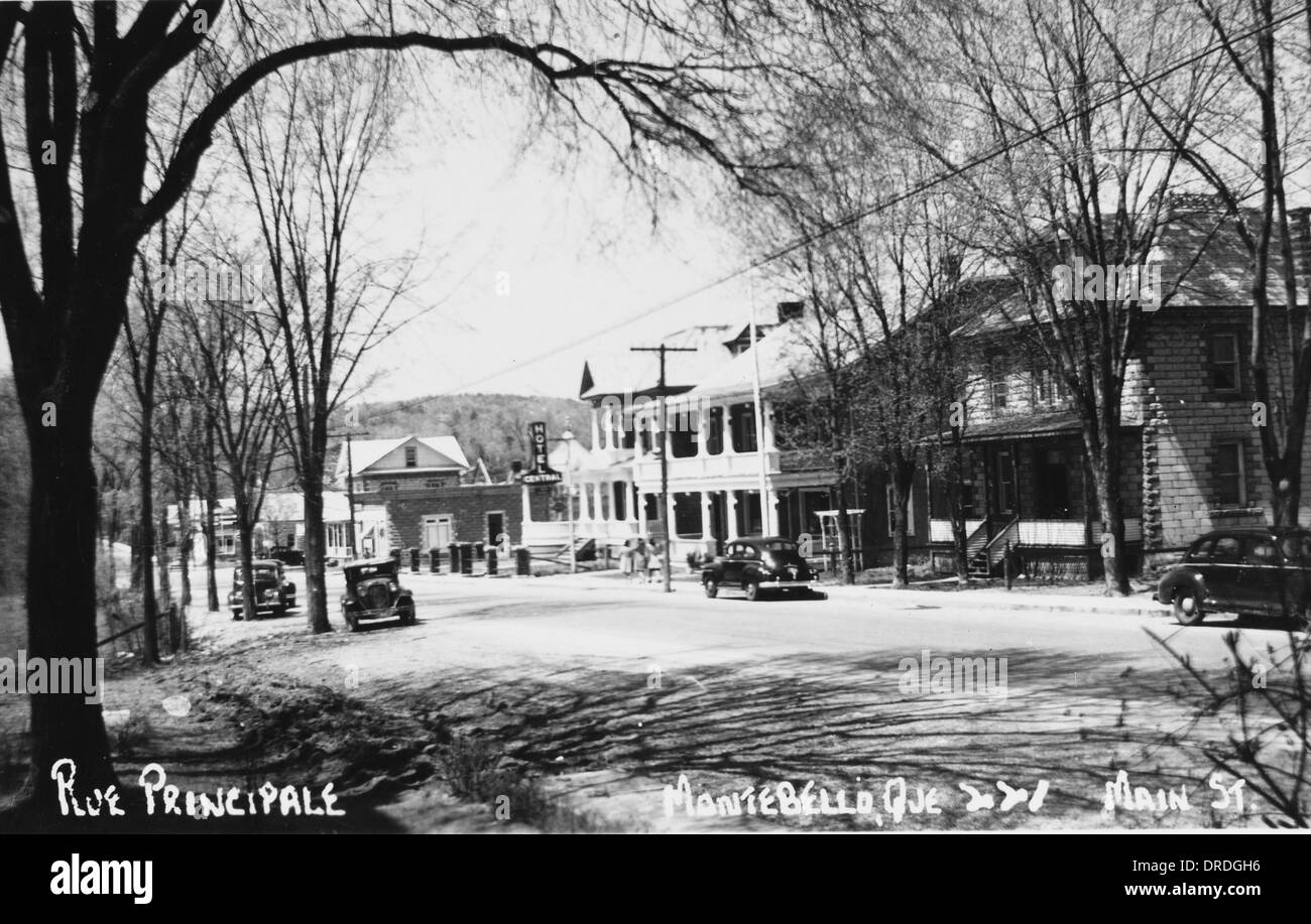 Rue principale québec hi-res stock photography and images - Alamy