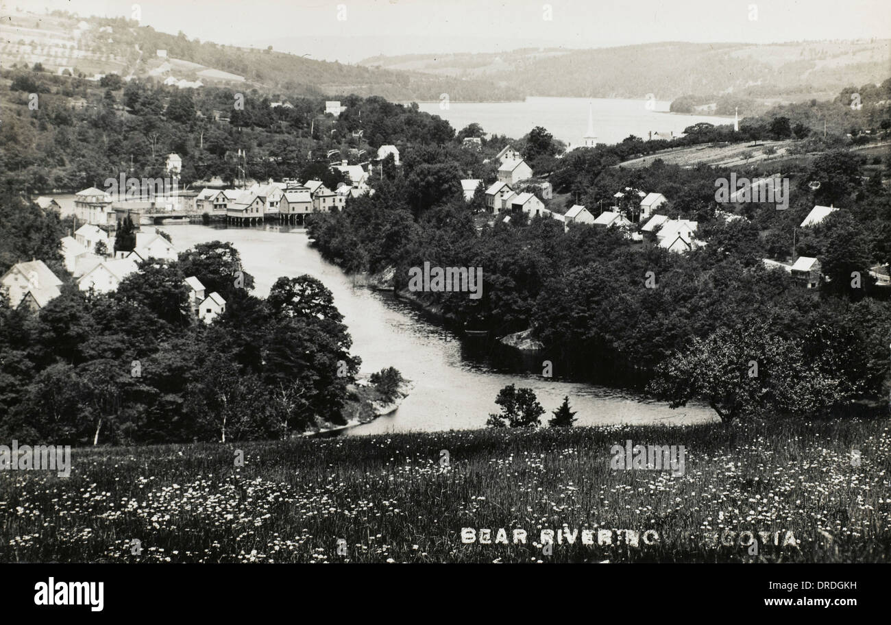 Bear River, Nova Scotia Stock Photo - Alamy