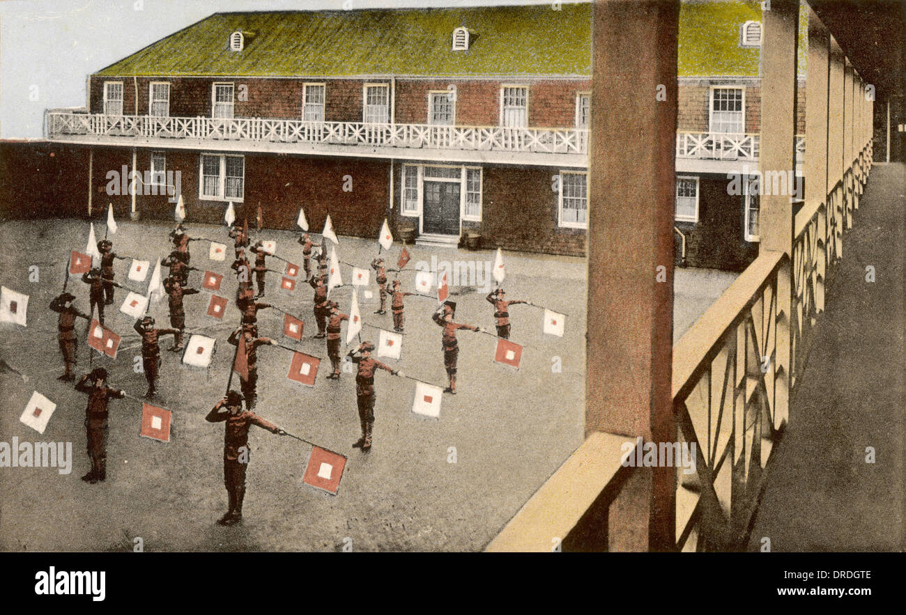 Semaphore flag hi-res stock photography and images - Alamy