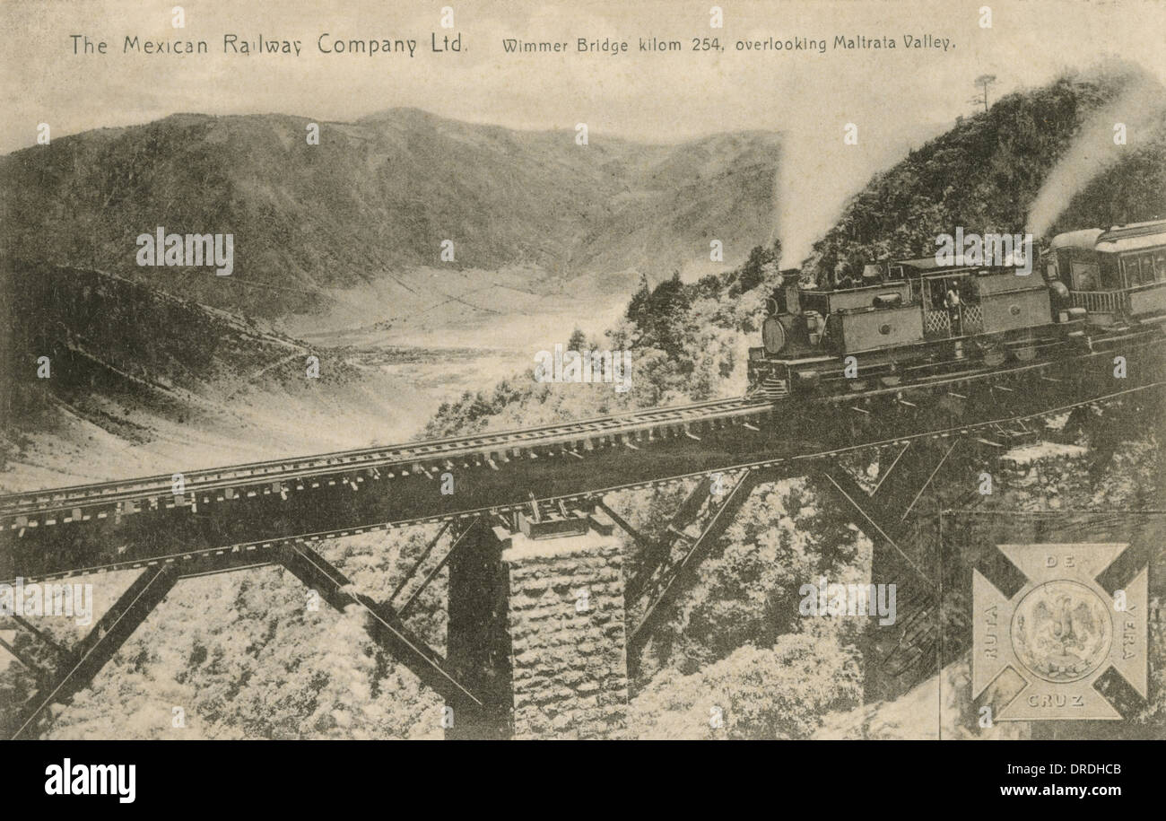 Mexican Railway - Wimmer Bridge Stock Photo - Alamy