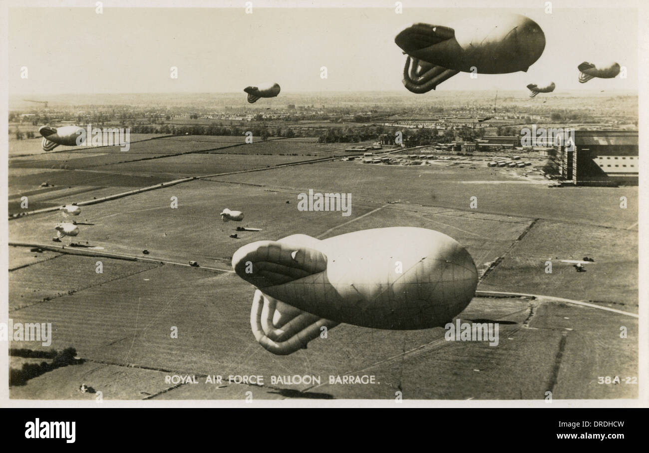 Barrage balloon hi-res stock photography and images - Alamy