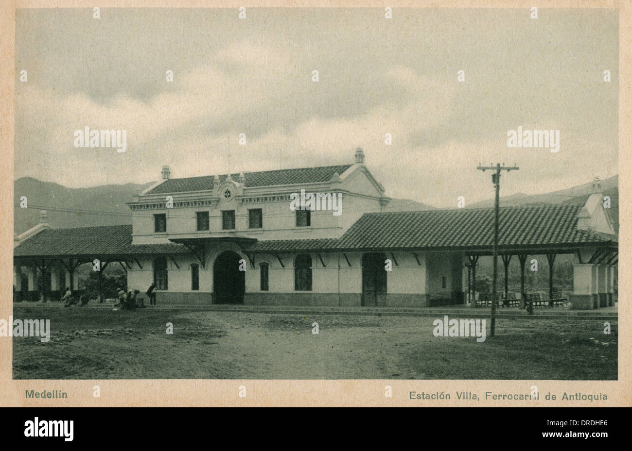 Colombia - Medellin - The 'Town' Ralway Station Stock Photo - Alamy
