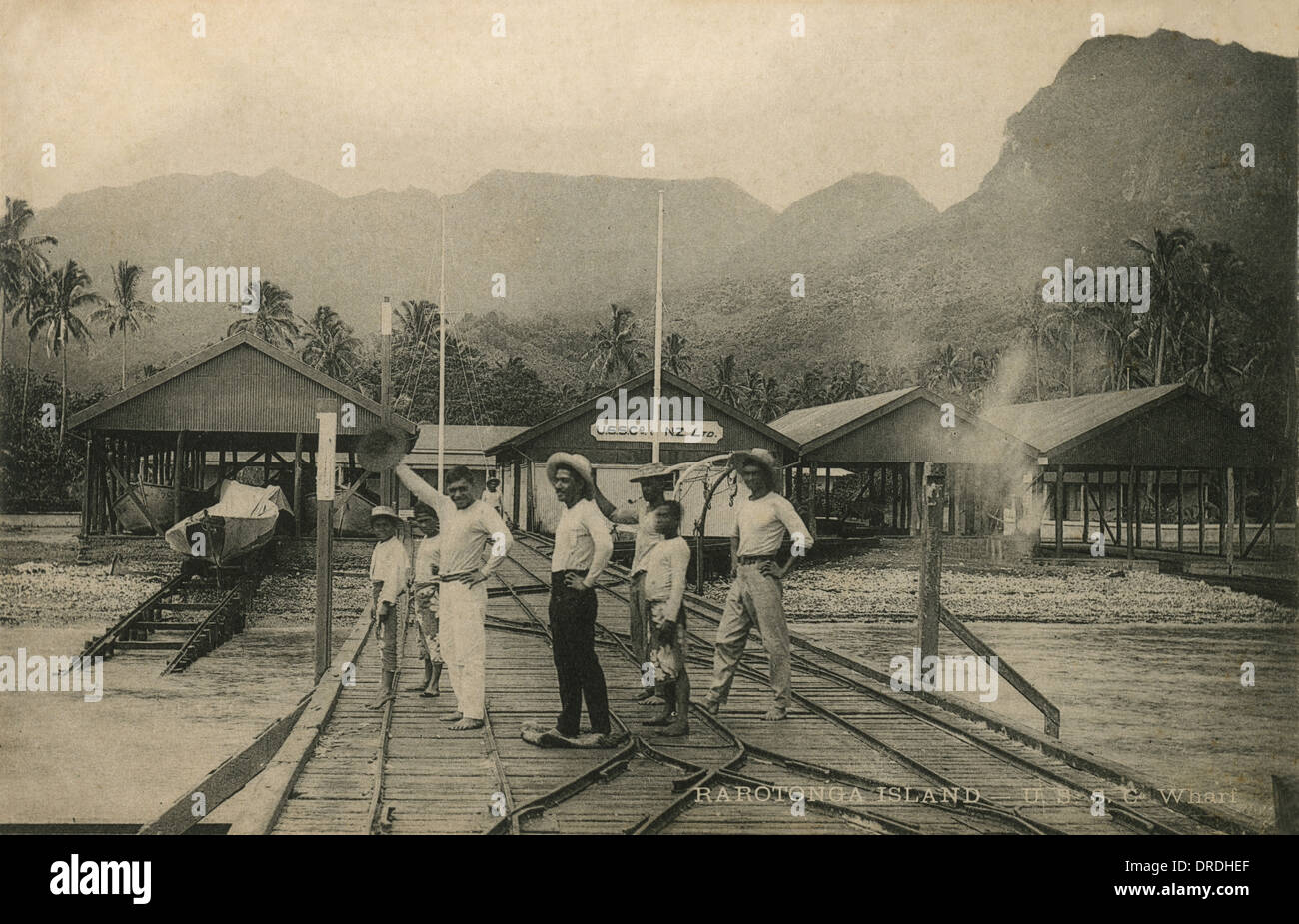Cook Islands - Rarotonga Island - Pacific Ocean Stock Photo - Alamy