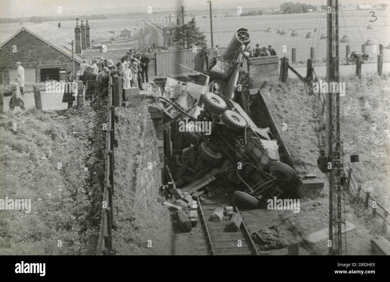 Railway bridge disaster hi-res stock photography and images - Alamy