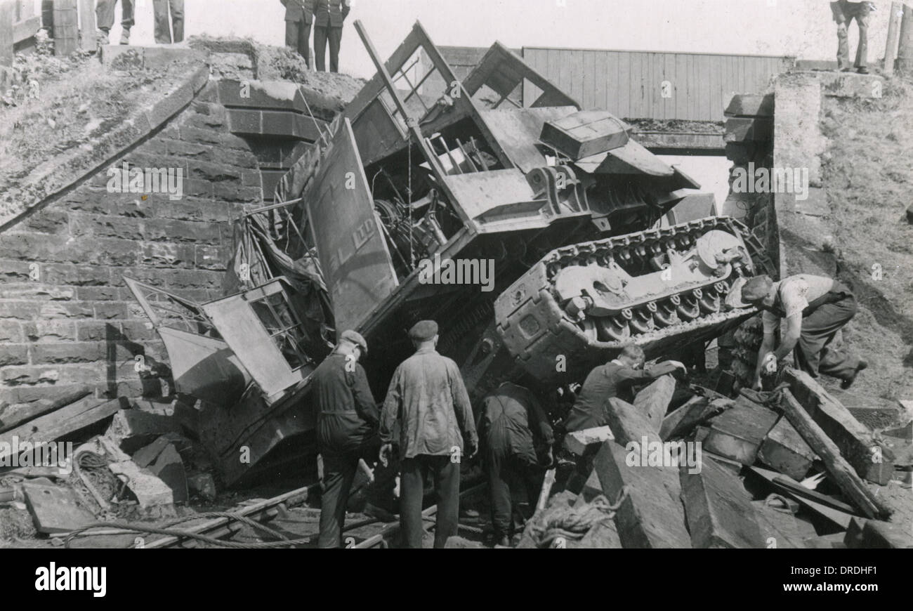 Broken Railroad Bridge
