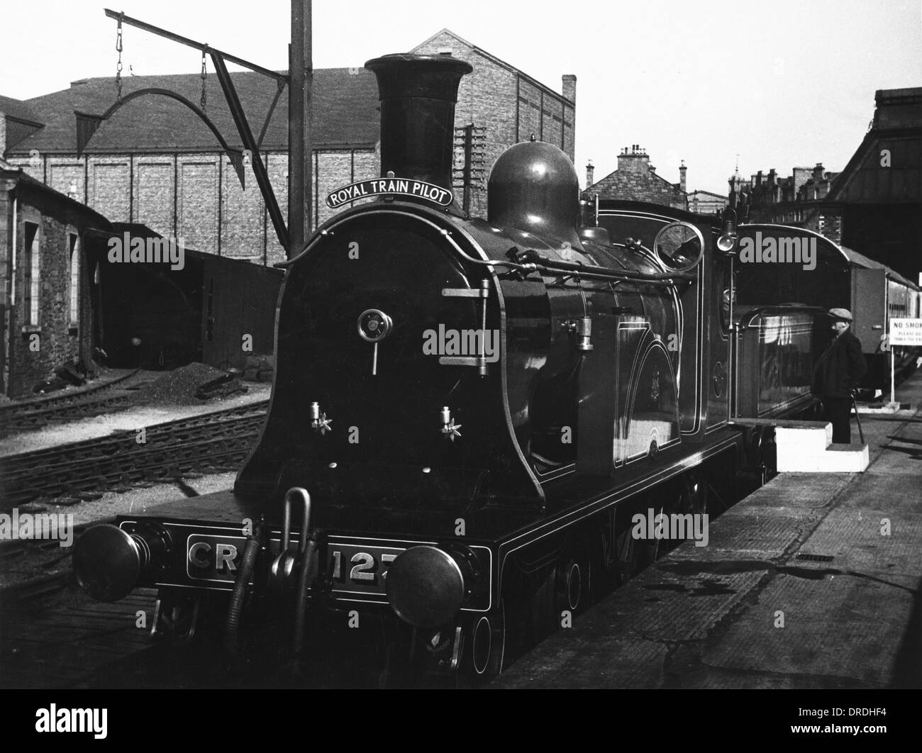 The Royal Train Pilot Stock Photo - Alamy