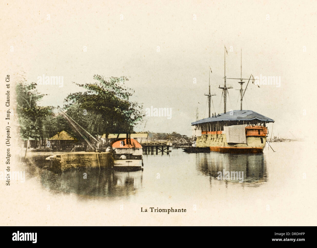 French warship at Saigon Stock Photo - Alamy