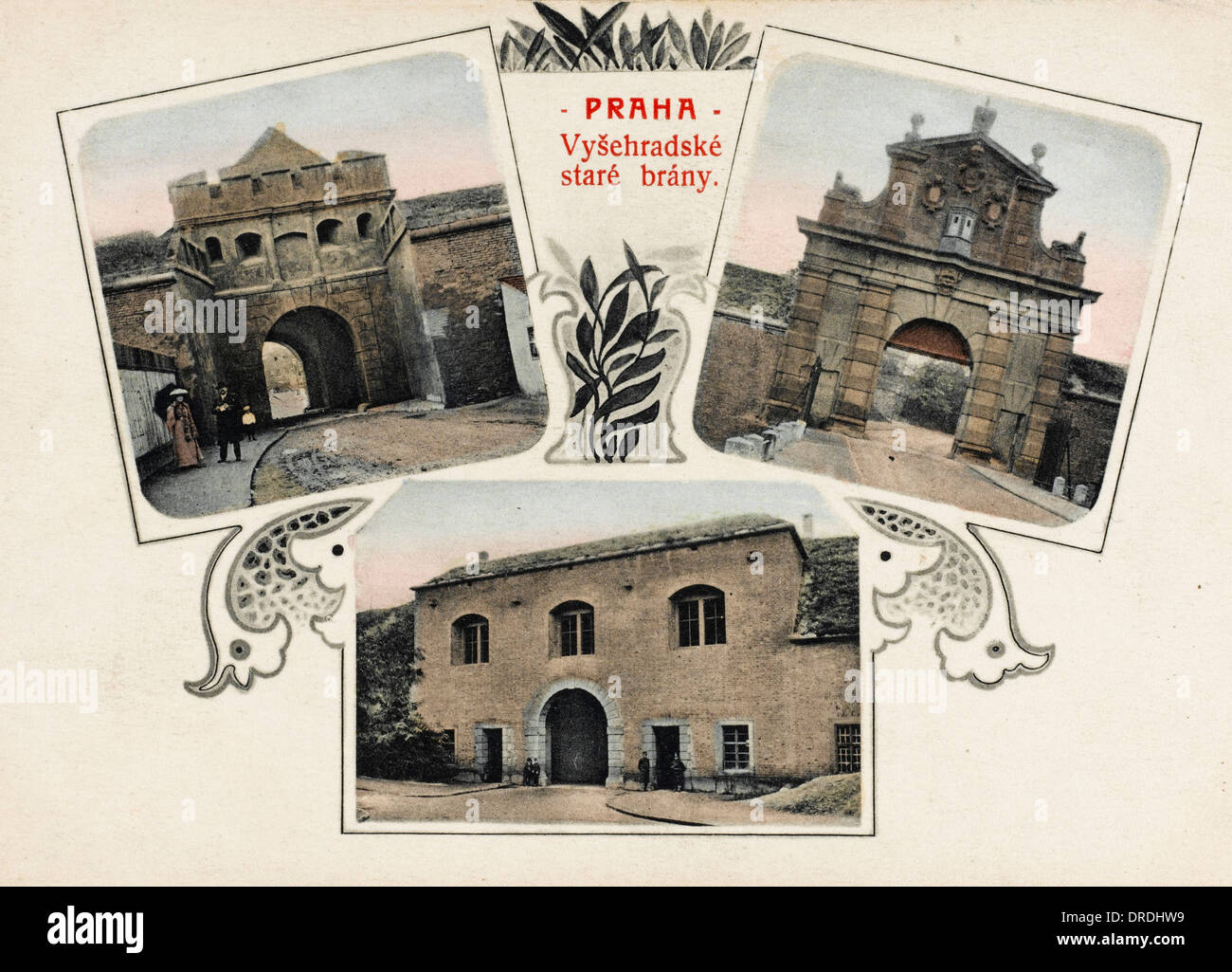 Gates of Prague - Czech Republic Stock Photo - Alamy