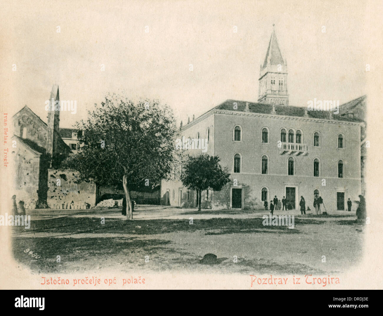 Trogir - Palace Stock Photo - Alamy