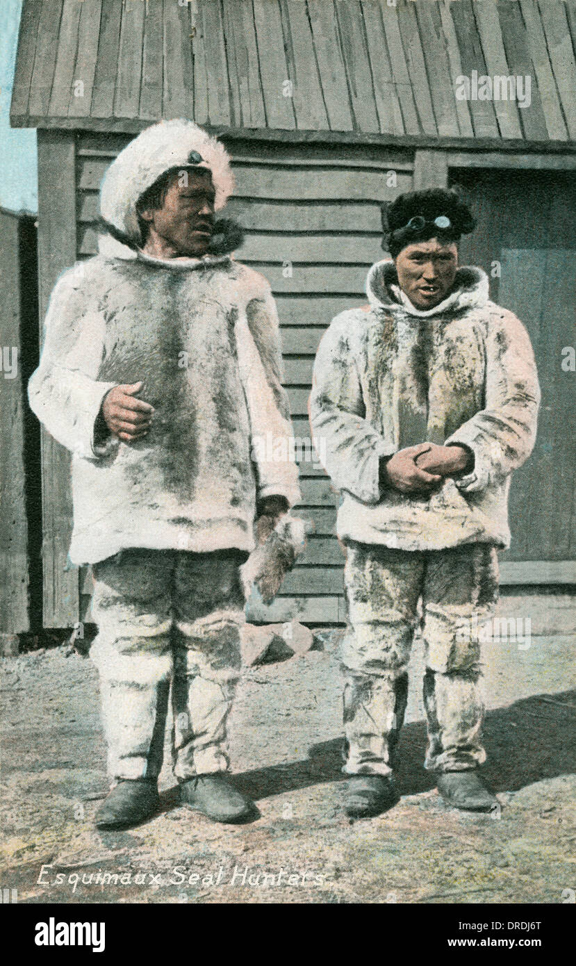 Eskimo hunting polar bear hi-res stock photography and images - Alamy