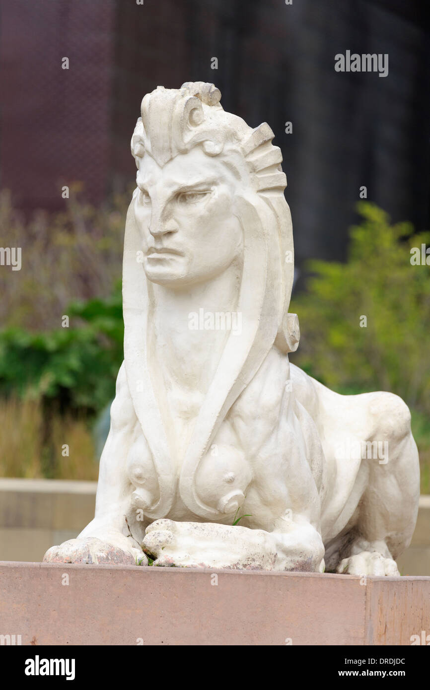 Sphinx by Arthur Putnam at the de Young Museum,Golden Gate Park,San ...