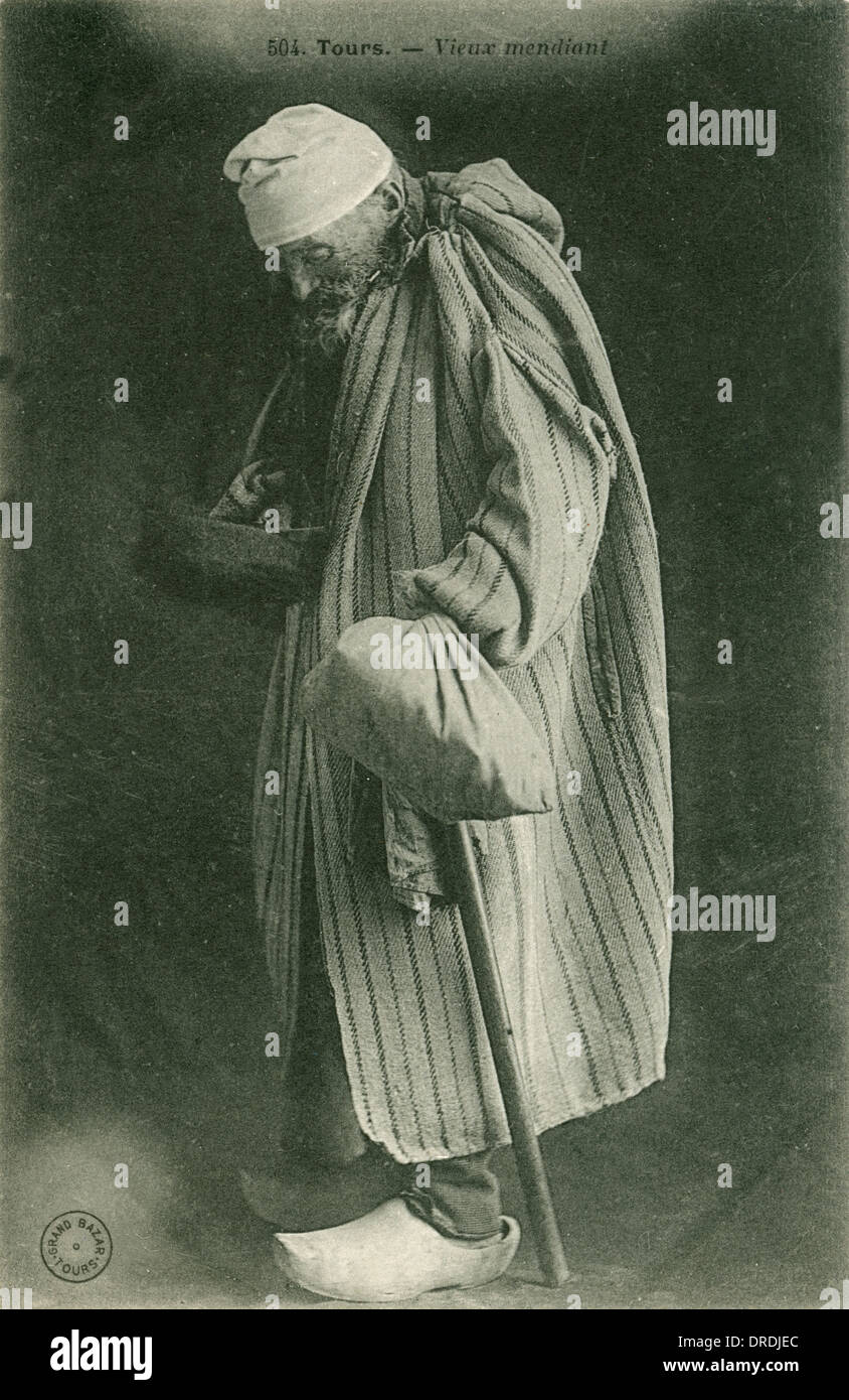 Old beggar hi-res stock photography and images - Alamy