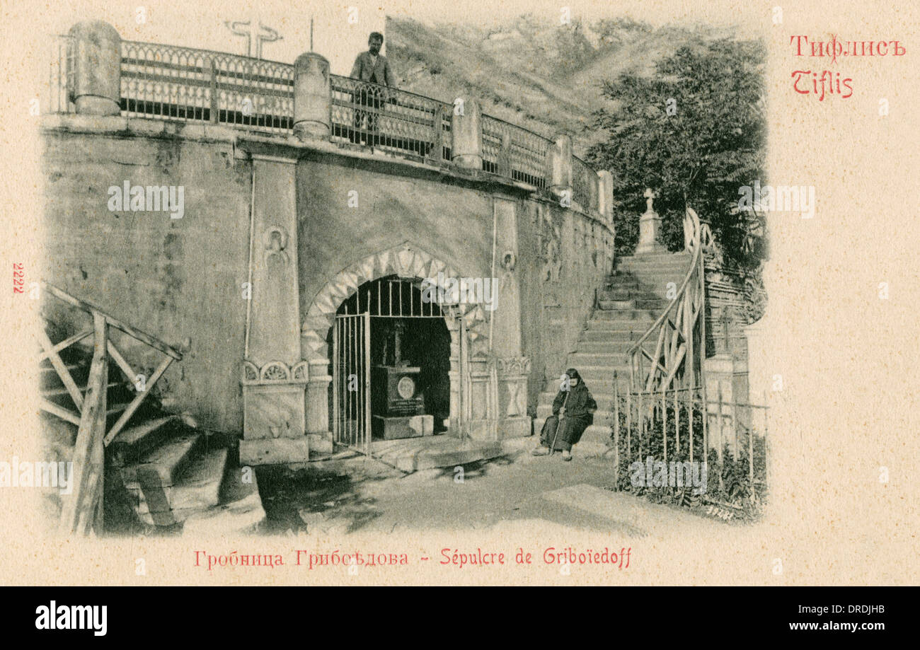 Georgia - Tbilisi - The Tomb of Grevoedov Stock Photo - Alamy