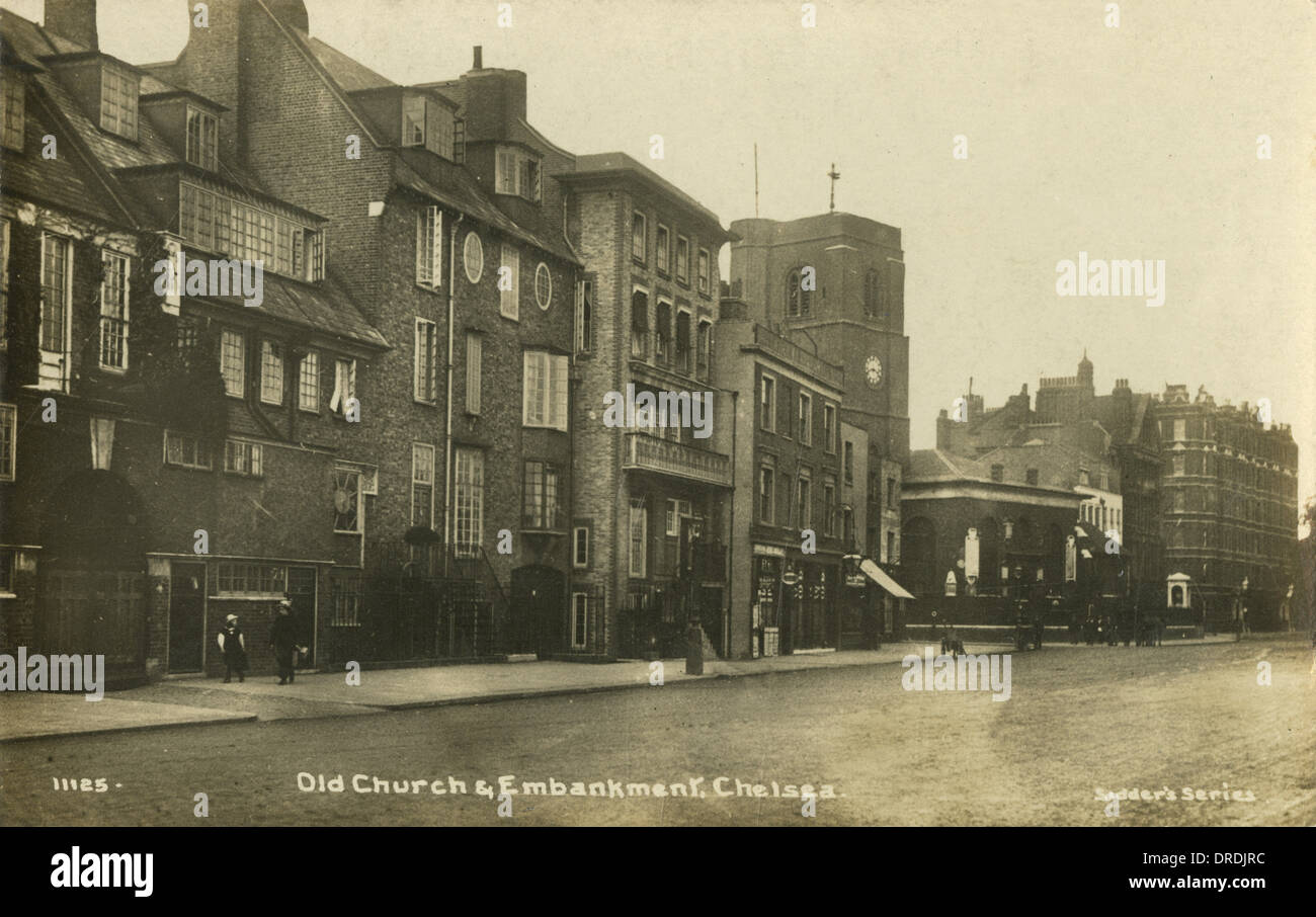 Chelsea chelsea old church hi-res stock photography and images - Alamy