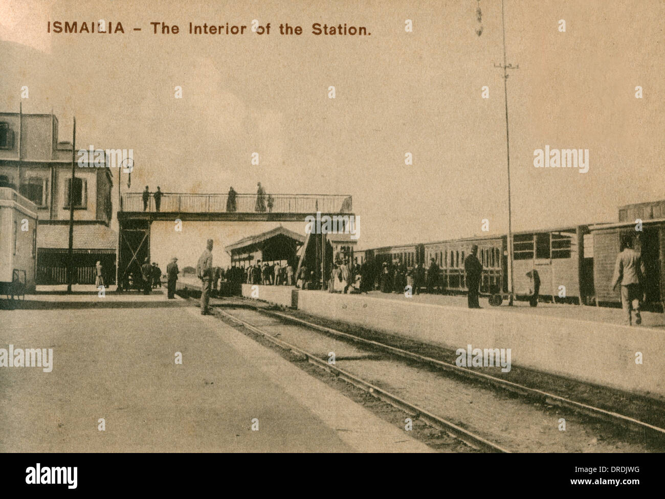 Ismalia, Egypt - The Railway Station Stock Photo - Alamy