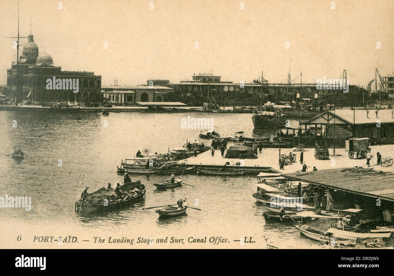 Africa egypt port said suez hi-res stock photography and images - Alamy