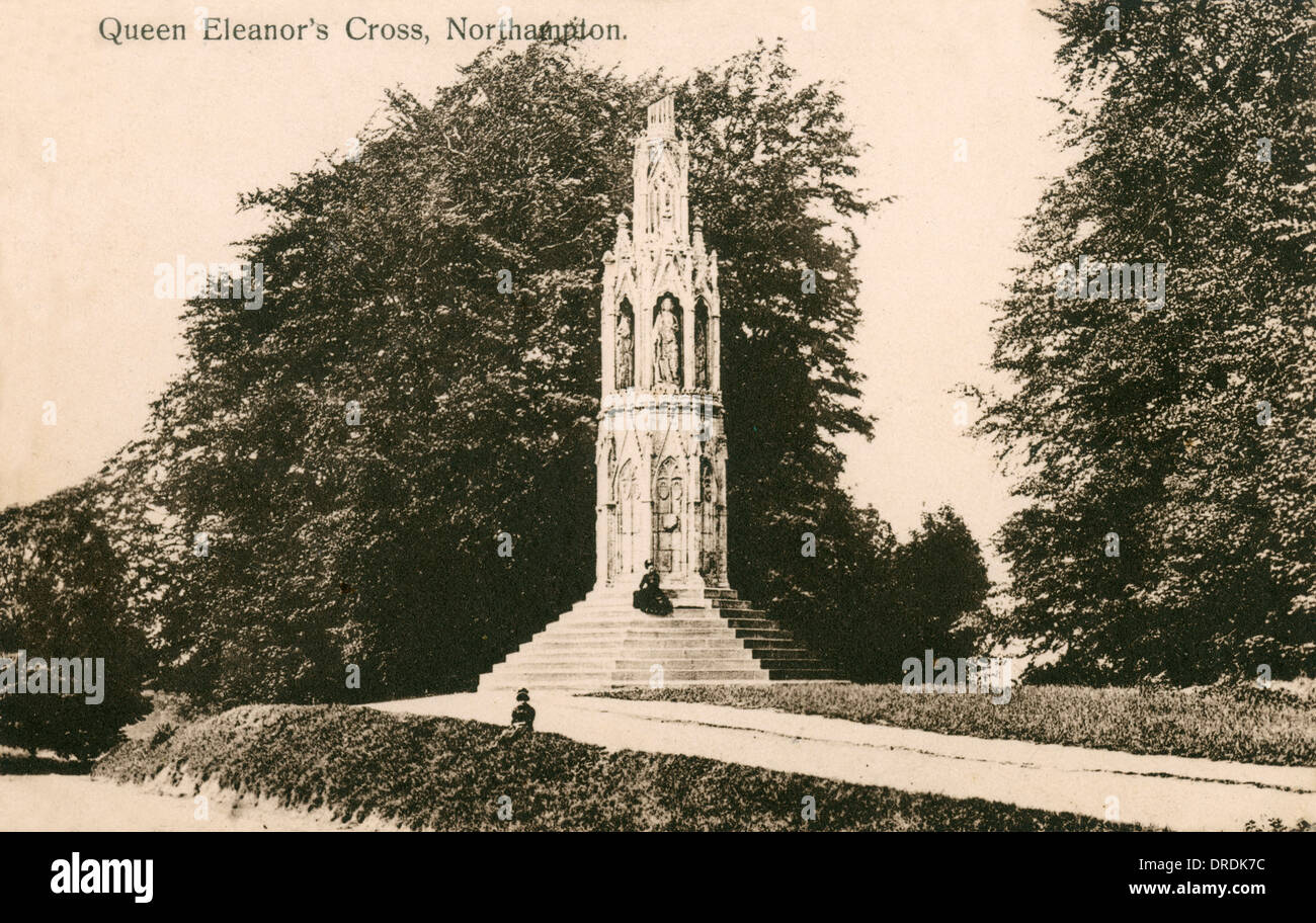 Queen Eleanor's Cross, Northampton Stock Photo - Alamy