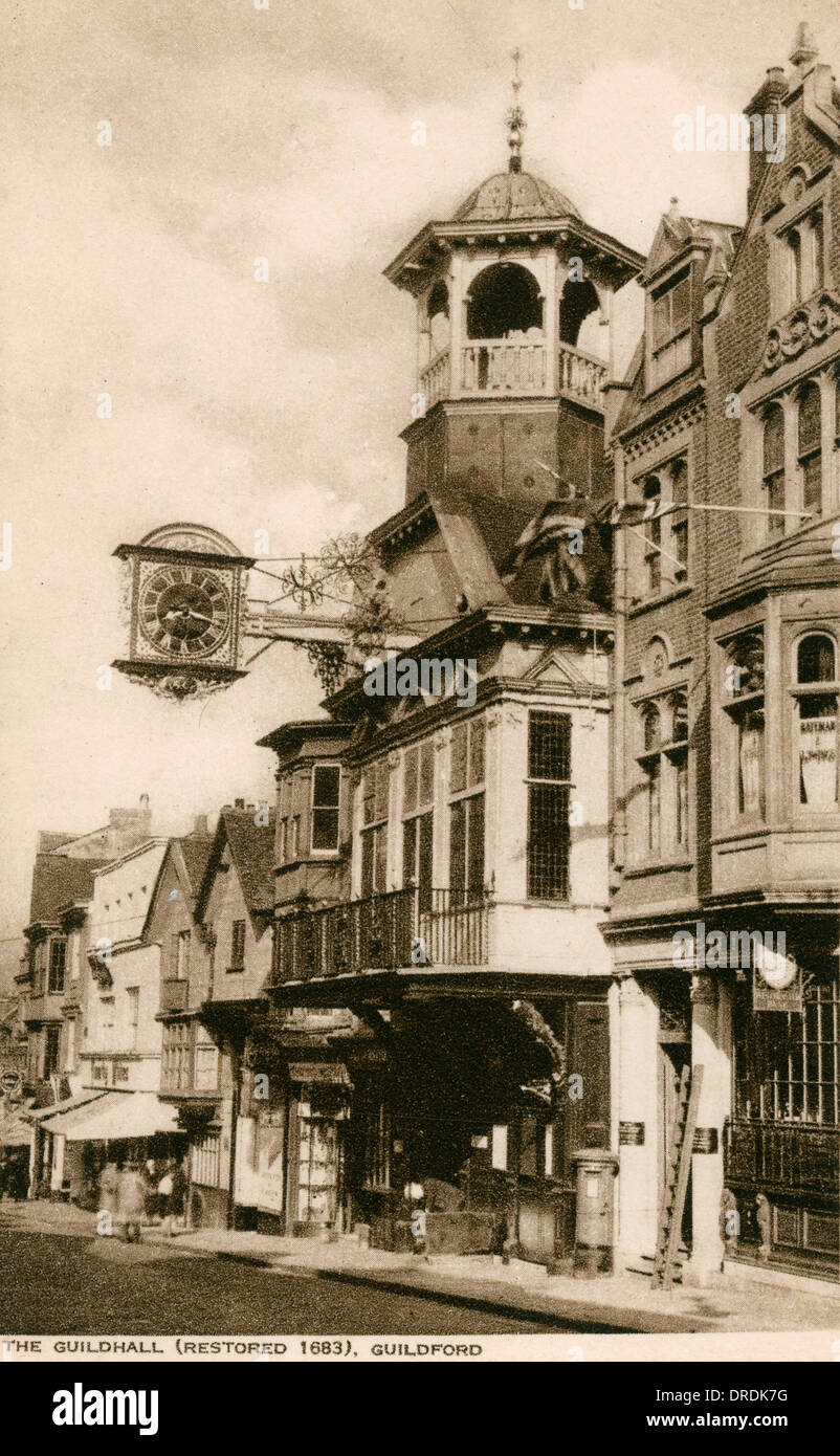 The Guildhall, Guildford Stock Photo - Alamy