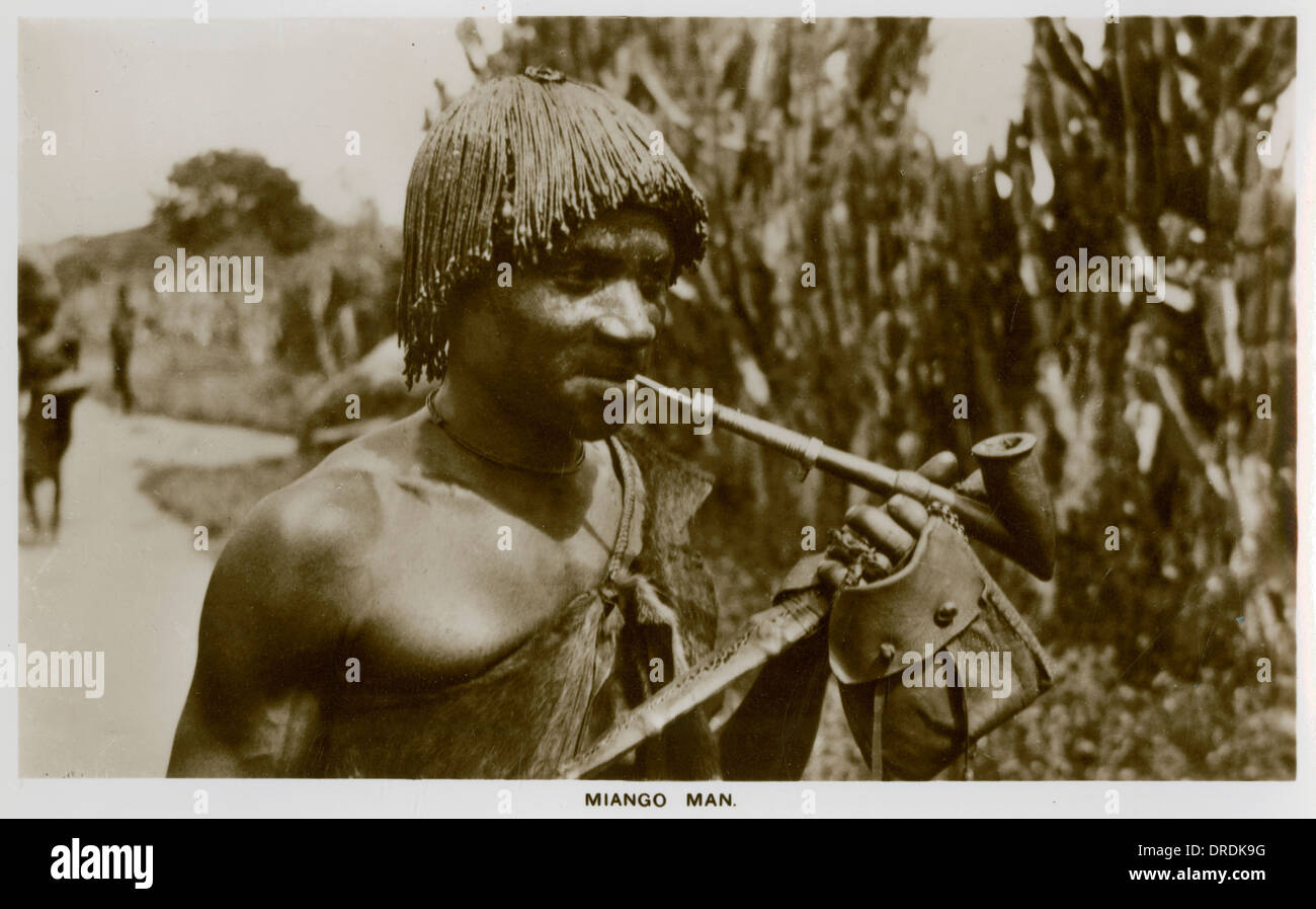 Nigeria, Miango Man Stock Photo - Alamy