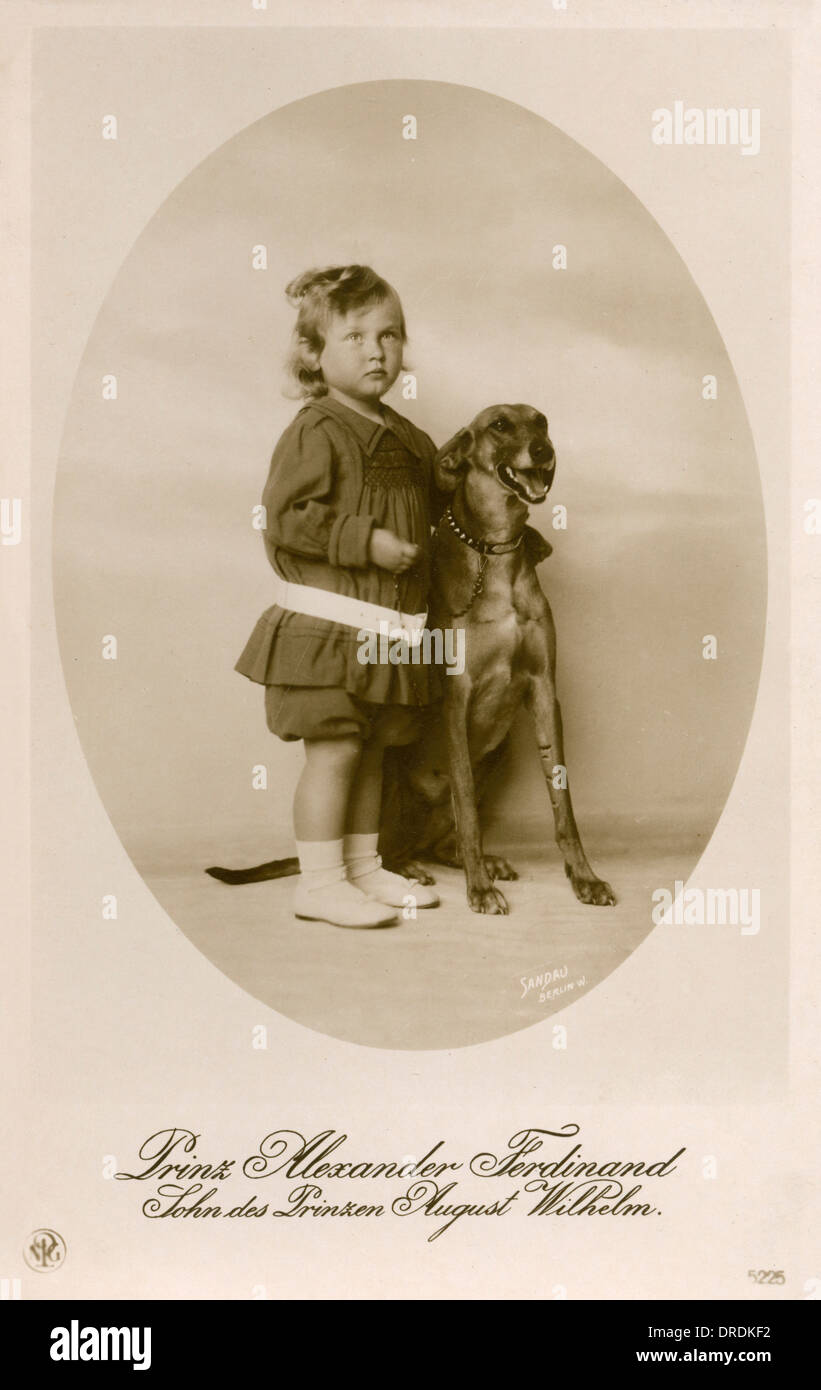 Prince Alexander Ferdinand of Prussia Stock Photo - Alamy