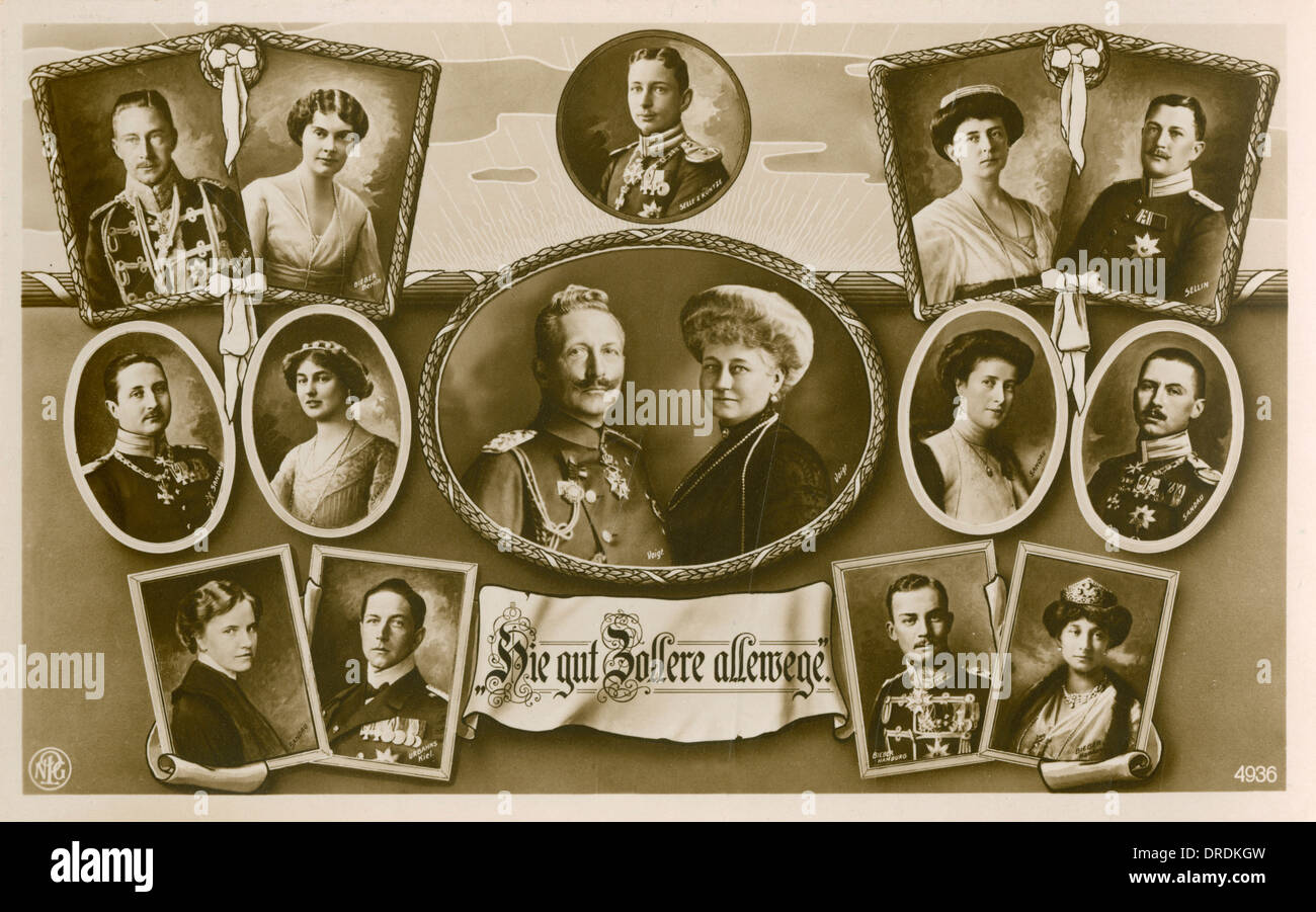 Wife of kaiser wilhelm ii hi-res stock photography and images - Alamy