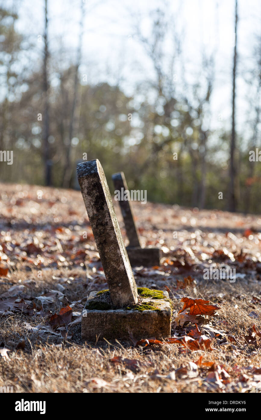 Gravestone Under The Trees High Resolution Stock Photography and Images ...