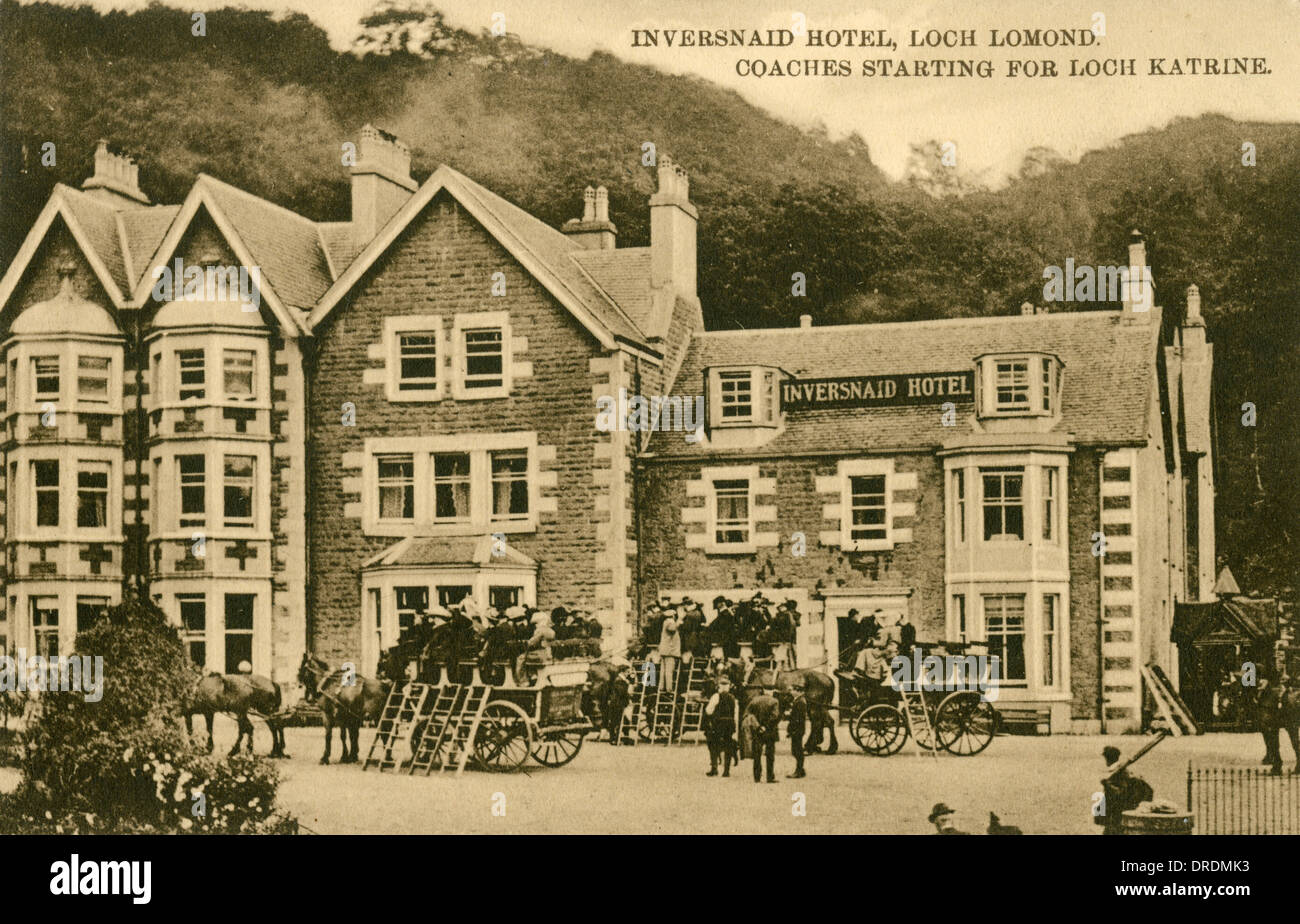 Inversnaid Hotel, Loch Lomond, Scotland Stock Photo - Alamy