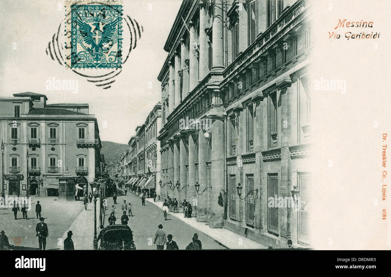 Messina Sicily Street High Resolution Stock Photography and Images - Alamy