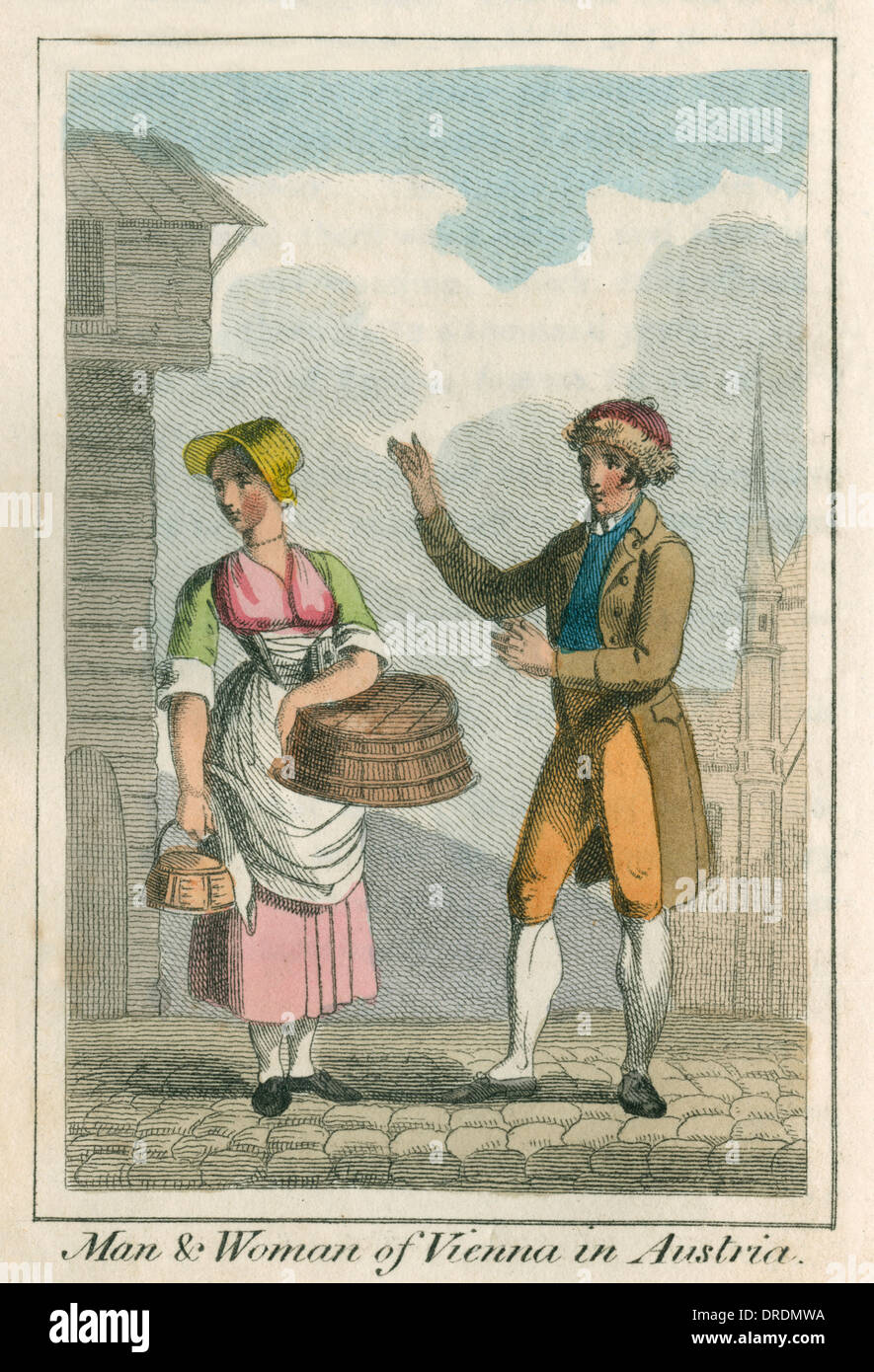 Austria national dress woman hi-res stock photography and images - Alamy