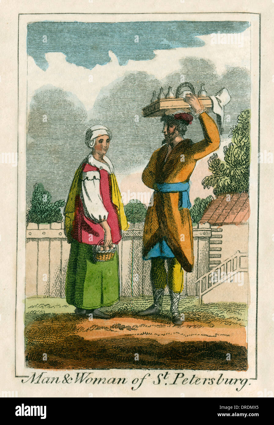 Traditional st petersburg dress hi-res stock photography and images - Alamy