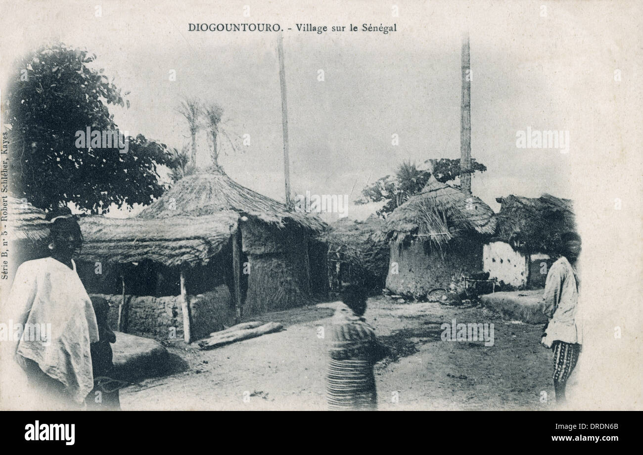 Native village in senegal hi-res stock photography and images - Alamy