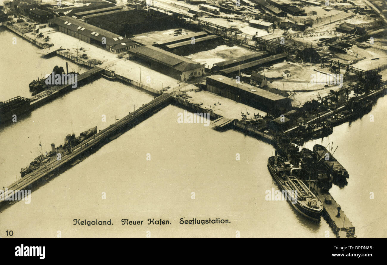 Heligoland - The New Port Stock Photo - Alamy