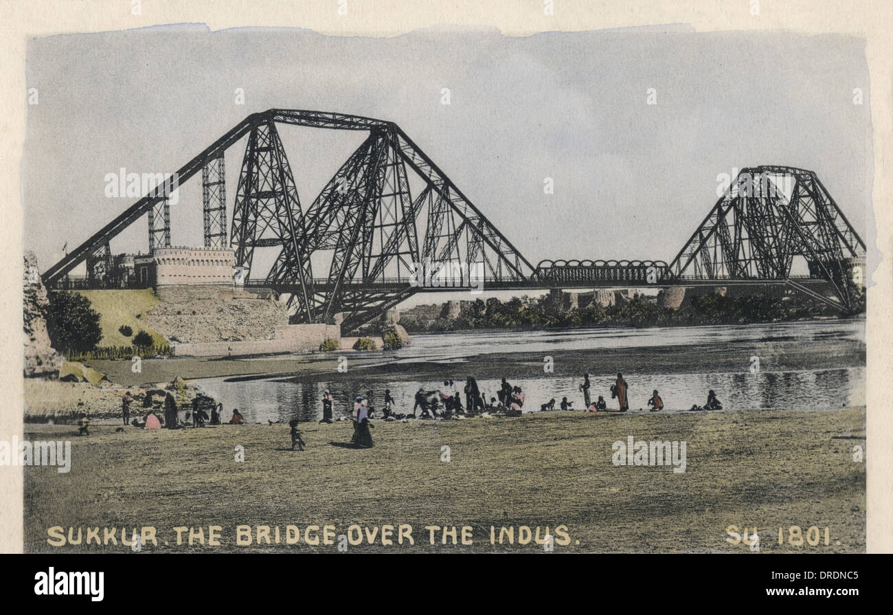 Sukkur bridge hi-res stock photography and images - Alamy
