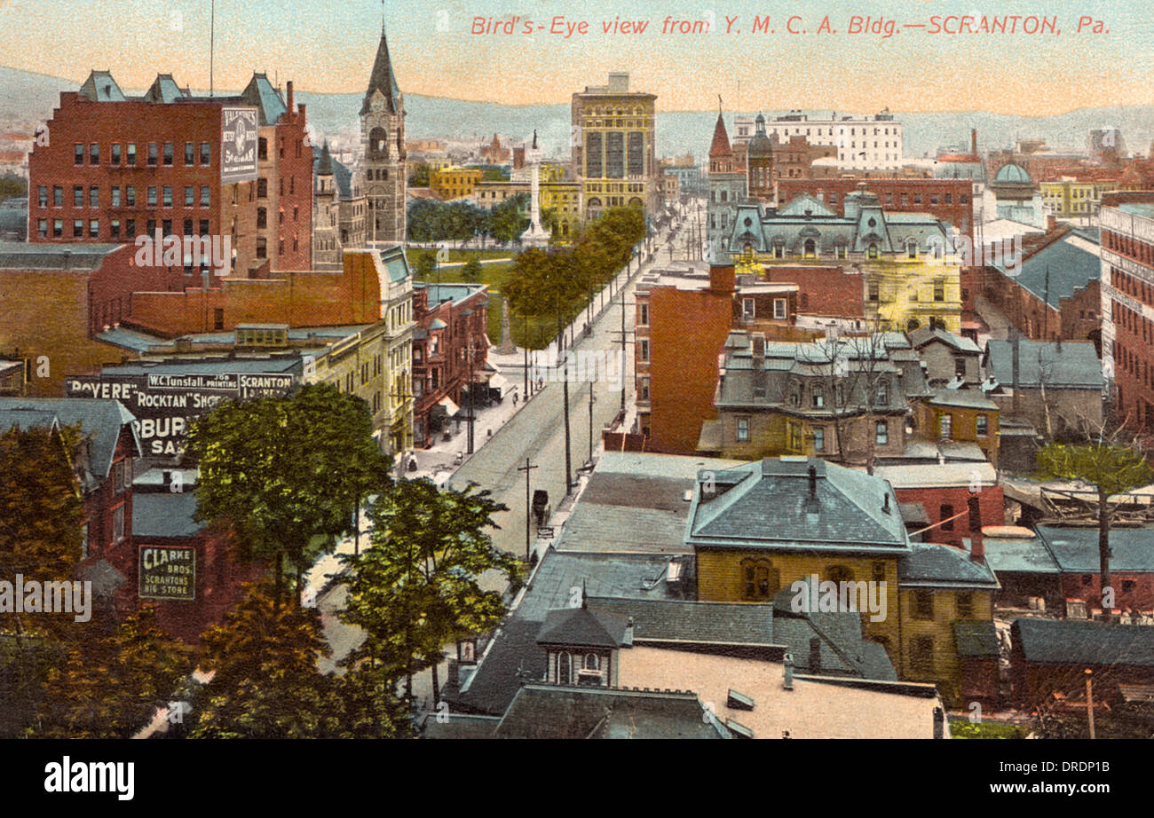 Y.M.C.A. Building - Scranton, Pennsylvania Stock Photo - Alamy